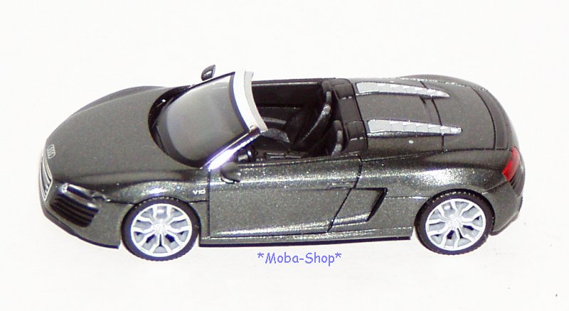 Herpa 038270 Audi R8® Spyder V10 facelift, schwarz - Moba-Shop