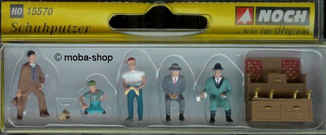 NOCH 15570 H0 Schuhputzer - Moba-Shop