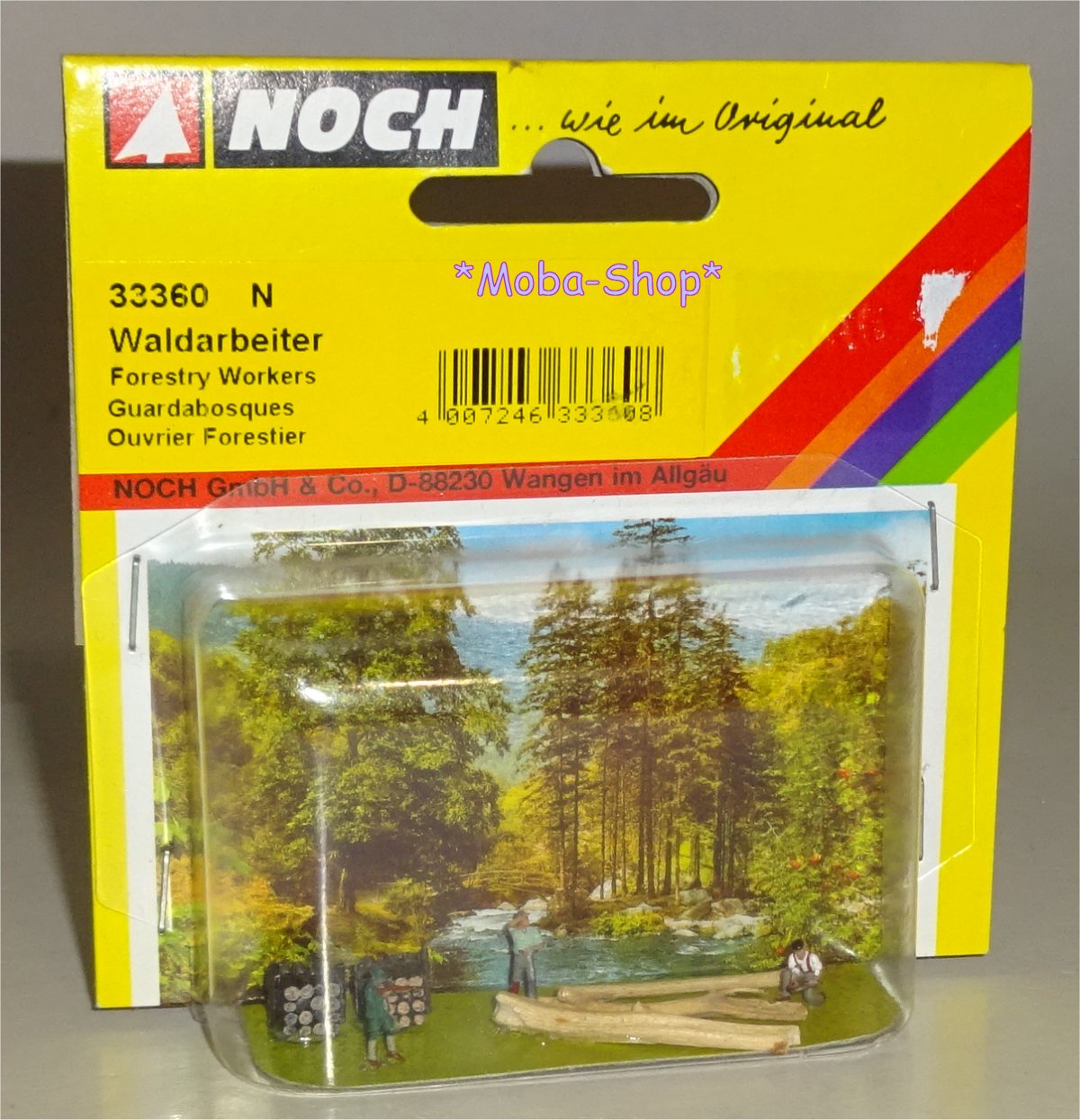 NOCH 33360 N Waldarbeiter - Moba-Shop