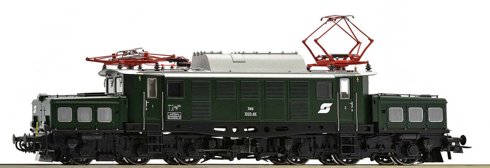 ROCO 72350 H0 E-Lok Rh 1020, ÖBB, Ep. IV, grün - Moba-Shop