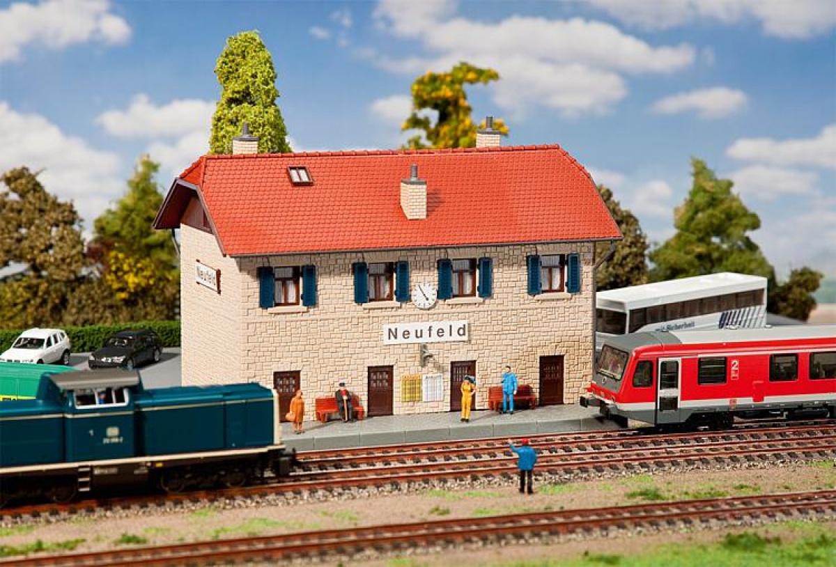 Faller 131270 H0 Bahnhof »Neufeld« - Moba-Shop
