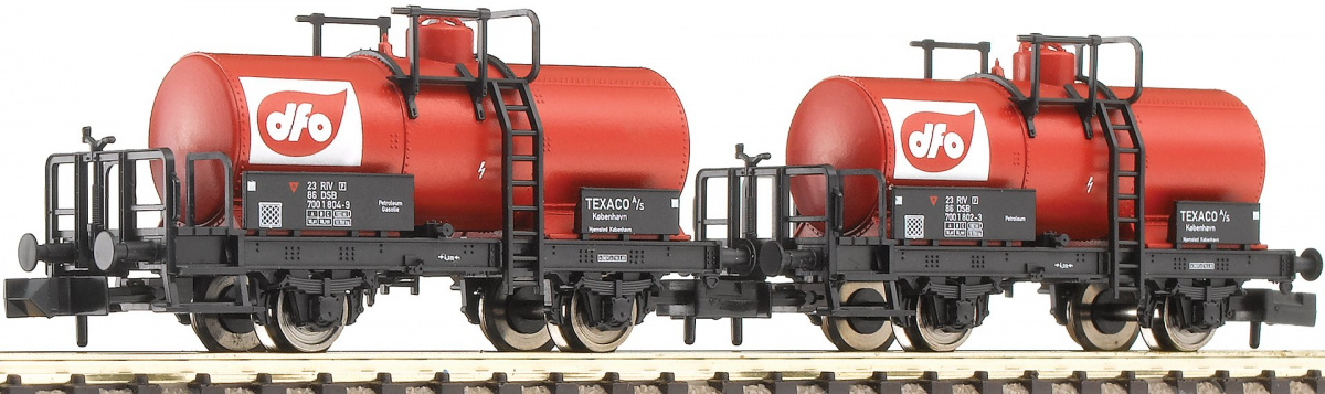 Fleischmann 842609 N 2-tlg. Kesselwagen-Set dfo, DSB - Moba-Shop
