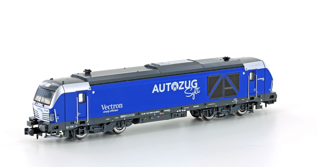 Hobbytrain H3112 N Diesellok BR 247 Vectron, »Autozug Sylt Debbie«, DB ...