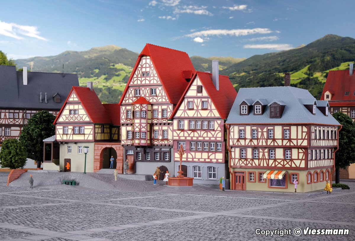 Kibri 37102 N Marktplatz Miltenberg - Moba-Shop
